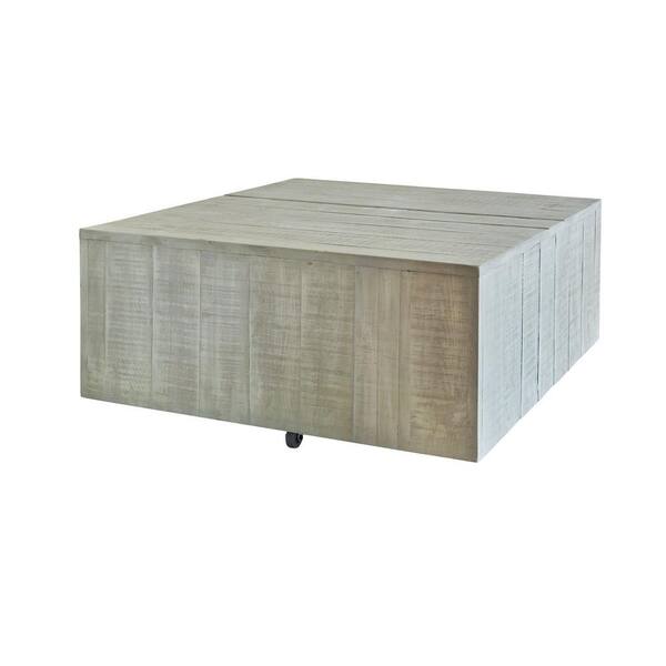 Picket House Furnishings Waller 38 in. W Natural Square Wood Coffee ...