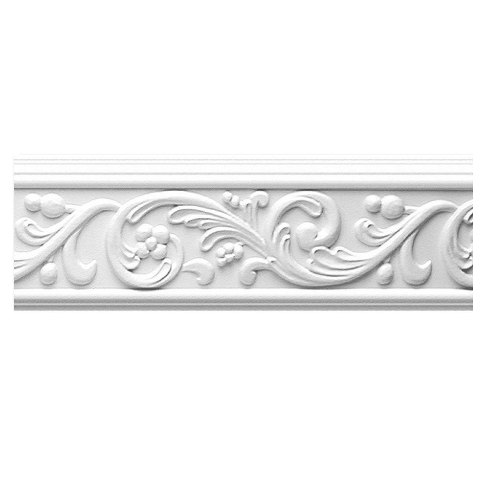 Focal Point FP25130 5/8 in. x 4-7/8 in. x 8 ft. Primed Polyurethane ...