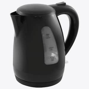 Chefman 7-Cup 1.7 Stainless Steel Glass Kettle with LED Boil Lights RJ11-17-GOPP-DS - The Home Depot