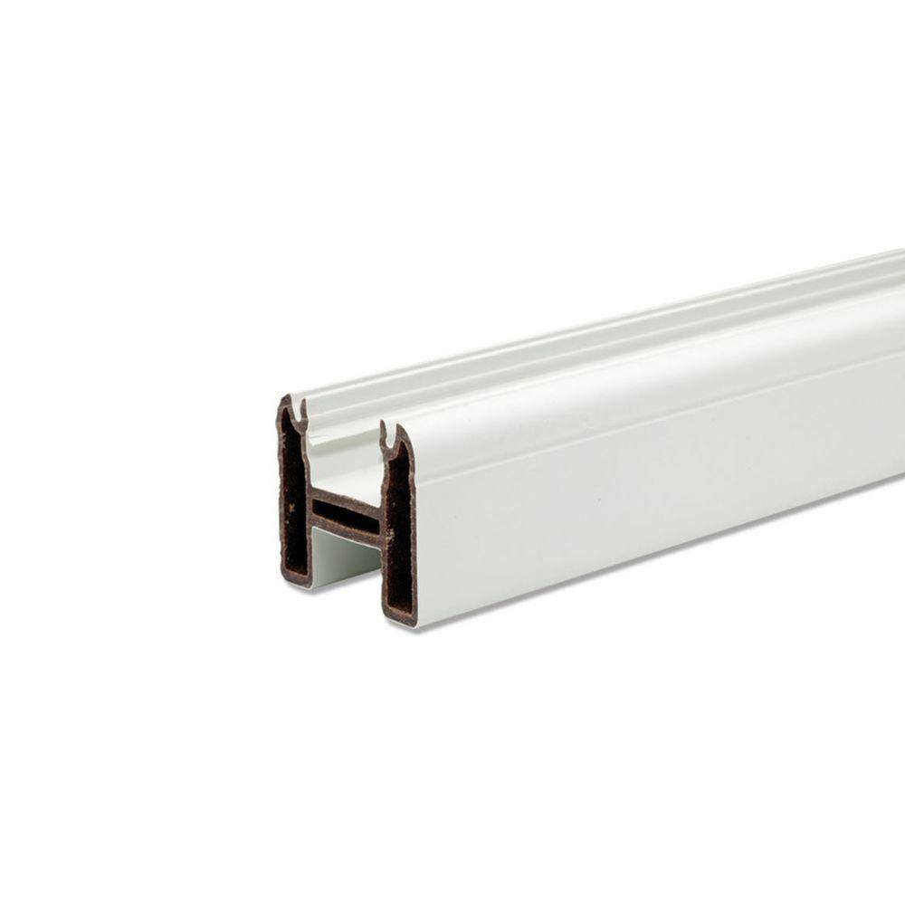 Trex 67.5 in. Universal Top/Bottom Rail-Classic White WTUNIVTBR06 - The ...