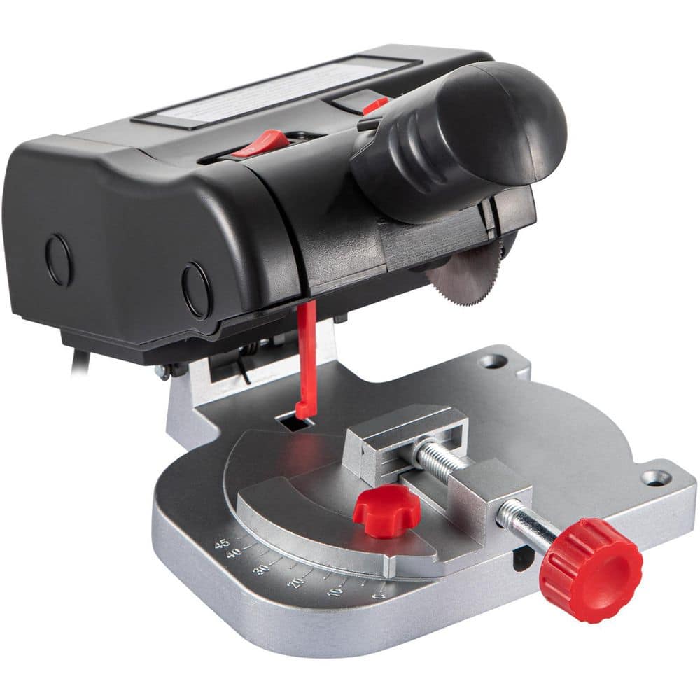 SKYSHALO Mini Miter Cut-off Chop Saw, Two 2-5/16\ in. Blade of Steel ...