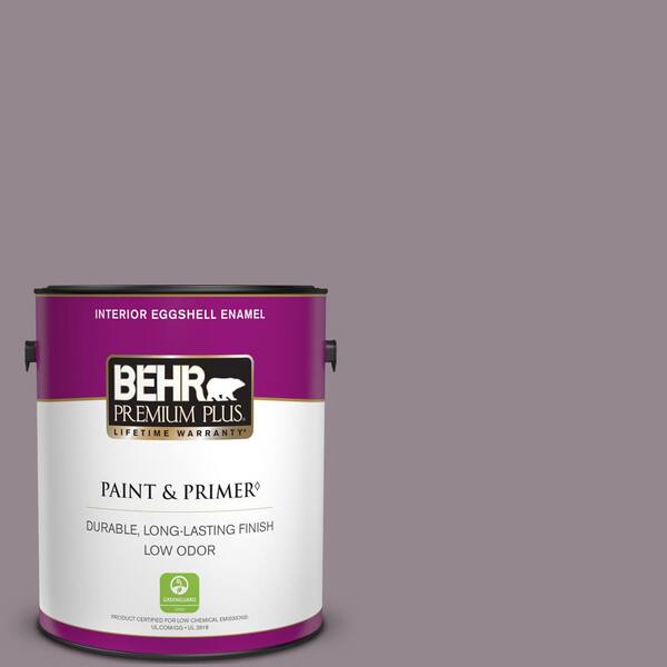 BEHR PREMIUM PLUS 1 gal. #MQ1-32 Cinema Screen Eggshell Enamel Low Odor ...