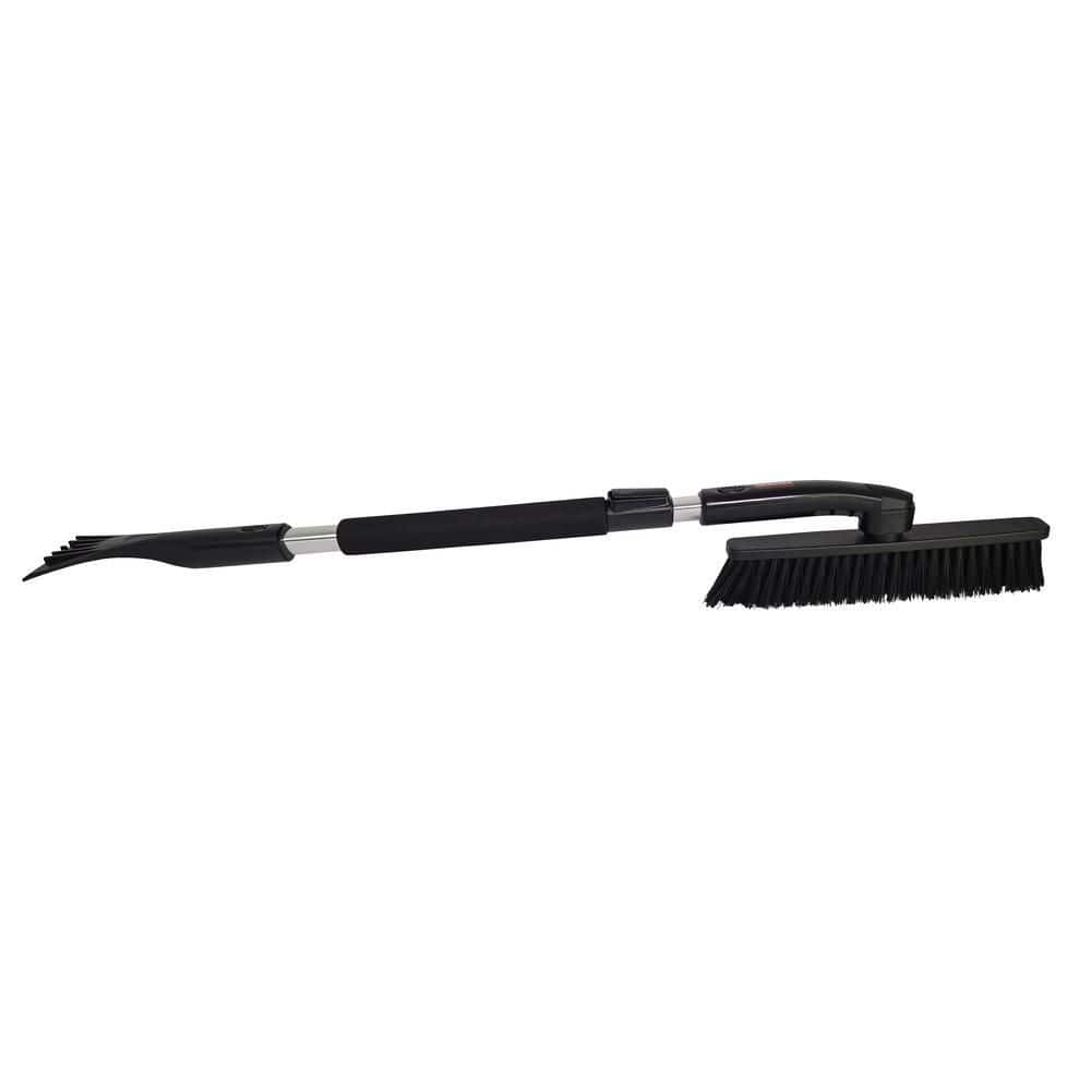 Grease Monkey Extendable Rotary Head Snow Brush with Ice Scraper 27258 ...