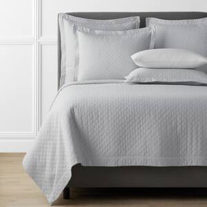 The Company Store Legends Hotel Wrinkle-Free White Striped King Cotton ...