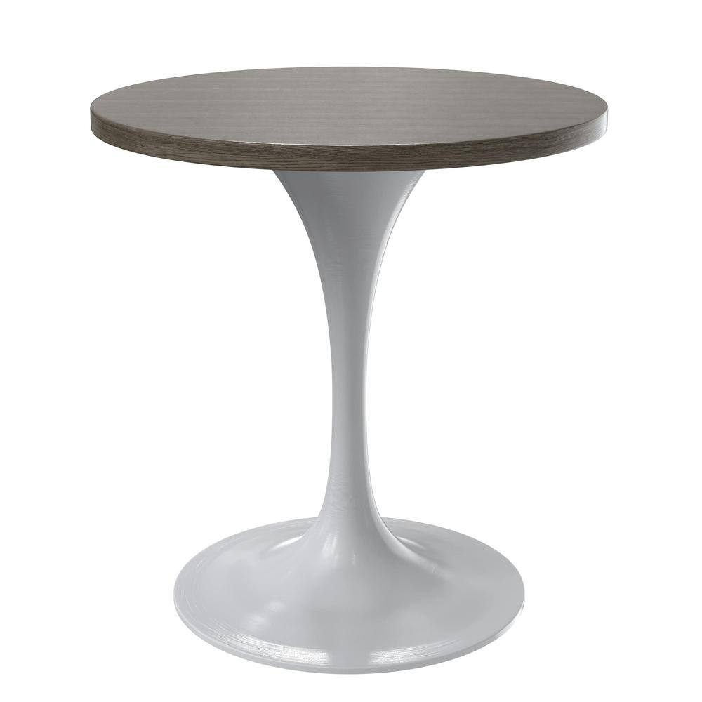 Leisuremod Verve Modern Dining Table with a 27 in. Round MDF Wood ...