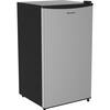 Honeywell 3.3 cu. ft. Compact Refrigerator in Stainless Steel with ...