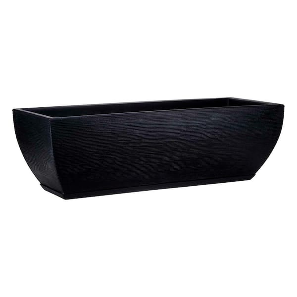 Reviews for FLORIDIS Amsterdan Large Black Plastic Resin Indoor and ...