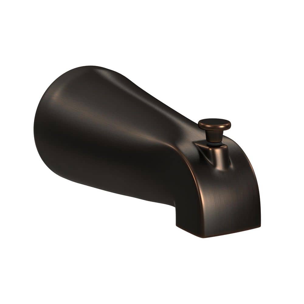 PULSE Showerspas Brass Tub Spout with Slip Fit Connection in Oil Rubbed ...