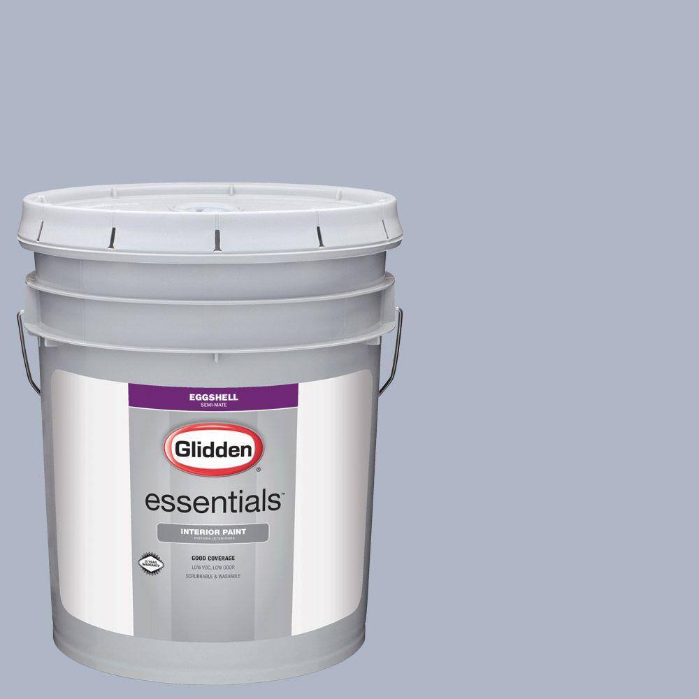 Glidden Essentials 5 gal. #HDGV37U Antique Violet Eggshell Interior ...