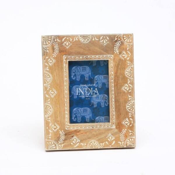 Decorative Artistic Photo Frame-4X6" Mango Wood Picture Frame HD+CHM ...