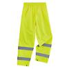 Ergodyne GloWear 8916 Men's 5XL Lime Lightweight Hi-Vis Class E Rain Pants 8916 - The Home Depot