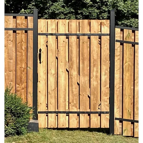 Slipfence 4 ft. W x 6 ft. H Gate Kit to create a Vertical or Horizontal ...