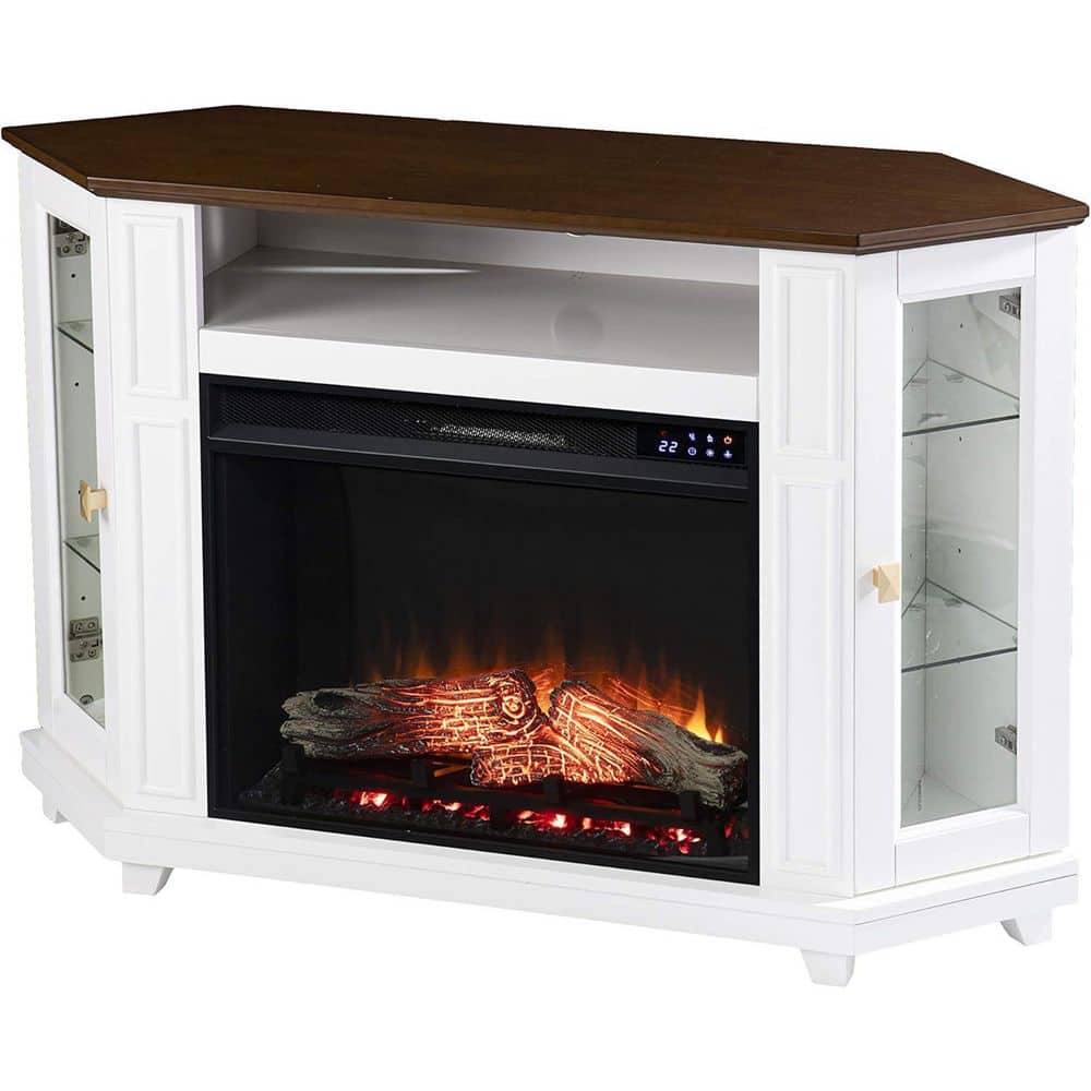 HOME IMPORTS EMPORIUM 46.5 in. Freestanding Wood Smart Electric ...