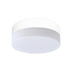 AMAX LIGHTING LED-9 9 in. x 3.5 in. 1-Light White Integrated LED Flush ...