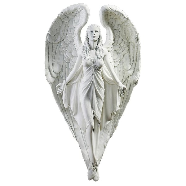 Design Toscano 16.5 in. H Spiritual Path Angel Wall Sculpture DB43016 ...