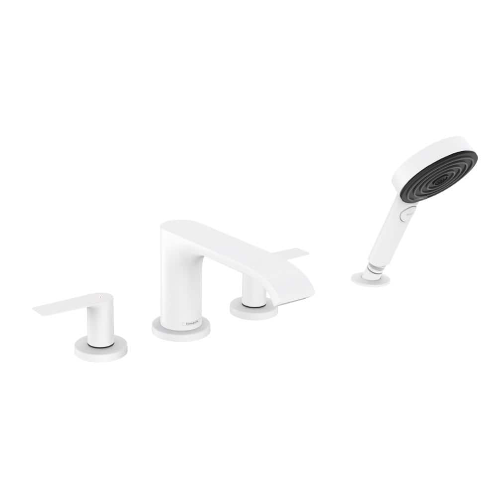 Hansgrohe Vivenis 2-Handle Deck Mount Roman Tub Faucet with Hand Shower ...