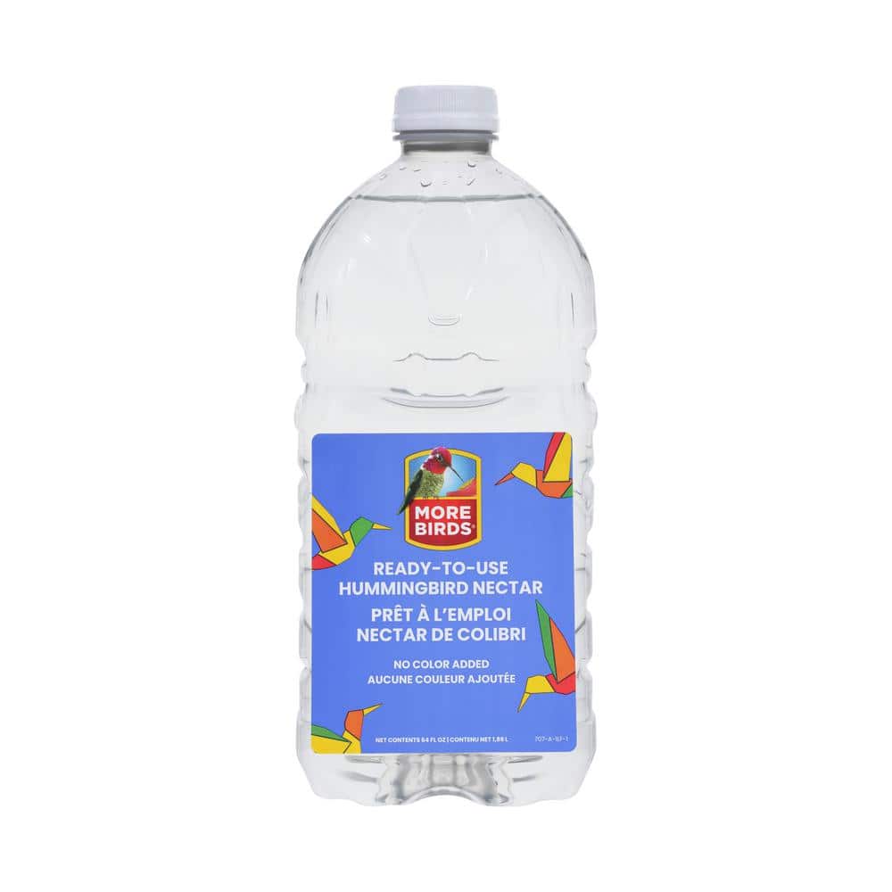Reviews for More Birds 64 Oz Hummingbird Clear Nectar Ready to Use | Pg ...