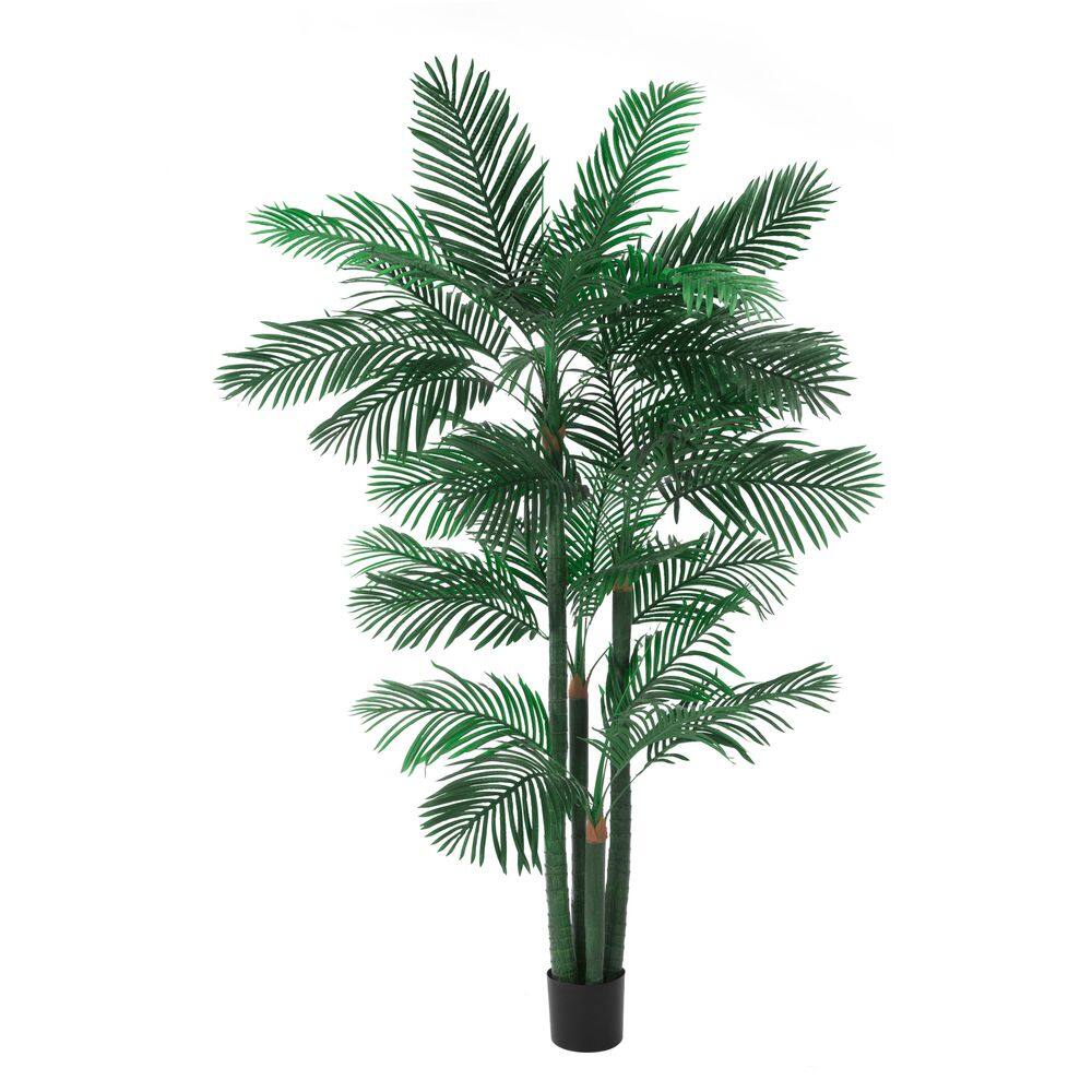 B BALANBO 7.9 ft. Artificial Palm Tree without Pot, UV Resistant Faux ...