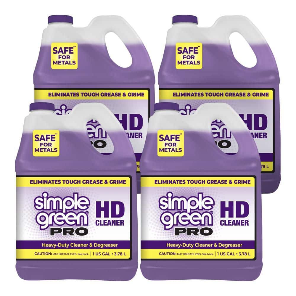 Simple Green Pro HD 128 oz. Professional-Grade Heavy-Duty Cleaner (Case ...