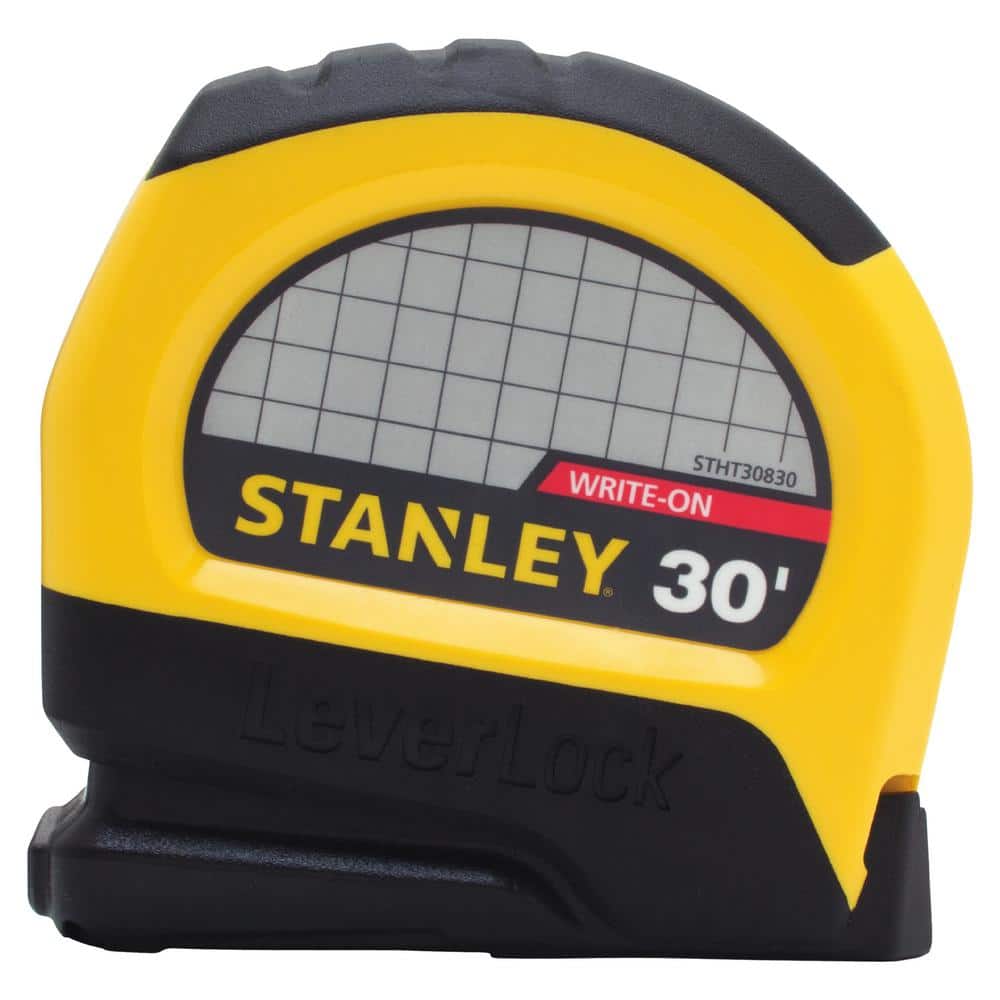Stanley 30 ft. Tape Measure STHT30830L - The Home Depot