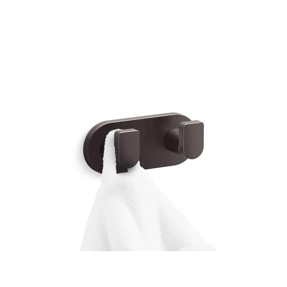 KOHLER Composed Knob Robe Hook in Vibrant Brushed Graphite 73146-BGP ...