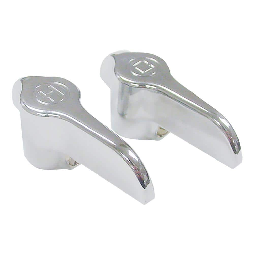 Everbilt Pair of Universal Replacement Faucet Handles with Lever Handle ...
