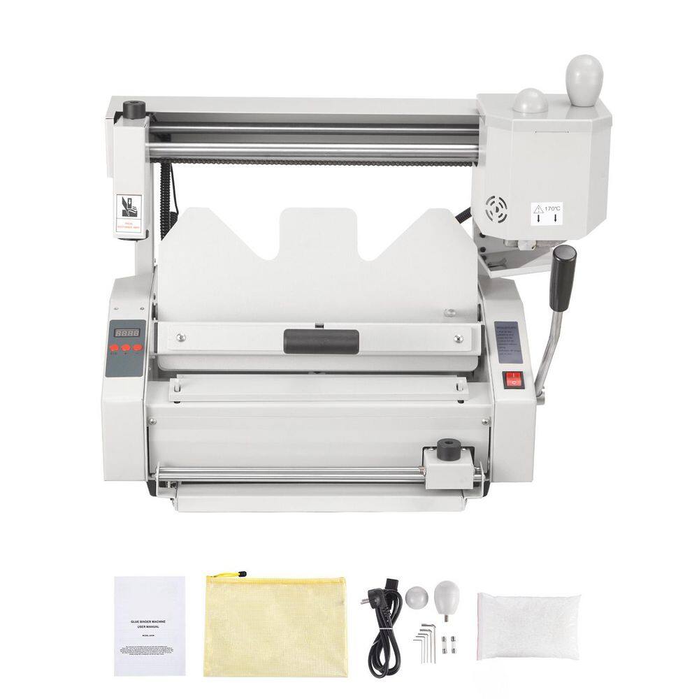 SKYSHALO Thermal Binding Machine, 400 Sheets Capacity Hot Glue Binding ...