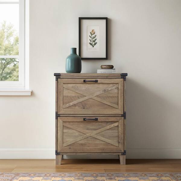 Rustic lateral file cabinet store
