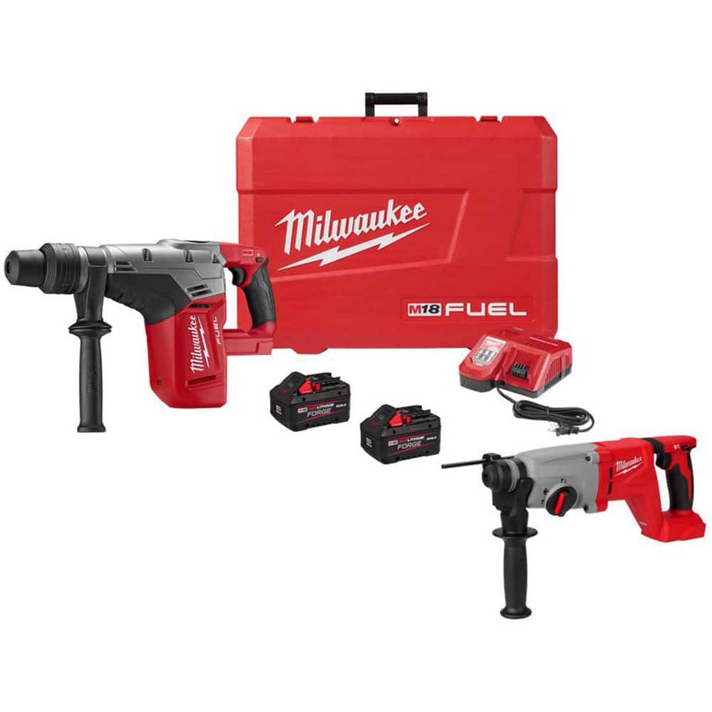 Milwaukee M18 FUEL 18V Lithium-Ion Brushless Cordless 1-9/16 in. SDS ...