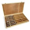 WEN Artisan Chisel Set with 6 in. High-Speed Steel Blades and 10 in ...