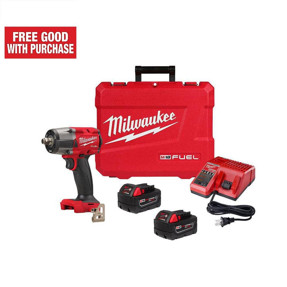 Milwaukee M18 FUEL 18V Lithium-Ion Brushless Cordless 1/2 in. Mid ...