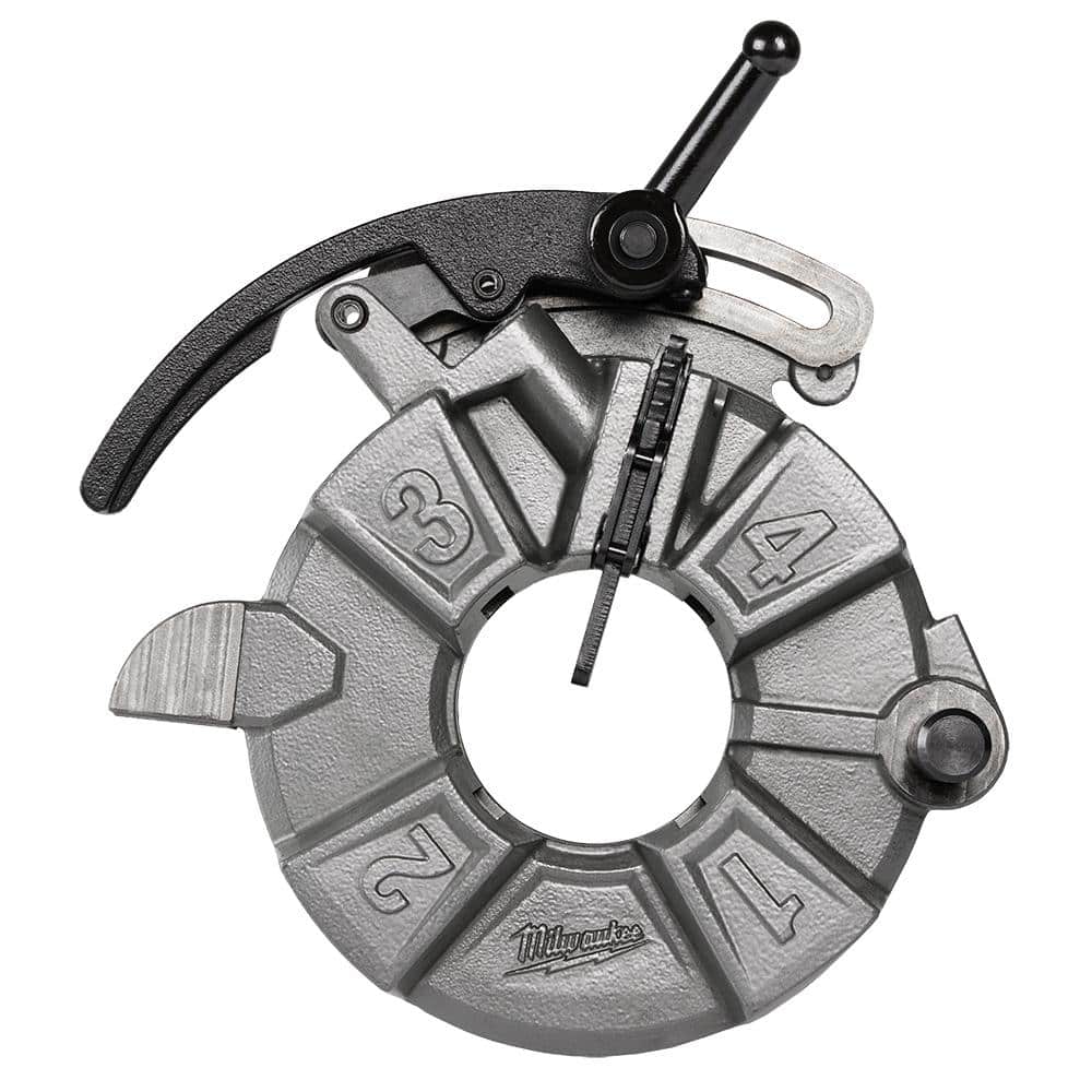 Milwaukee BSPT Auto-Releasing Die Head with Micro Adjustment for MX ...