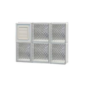 Clearly Secure 17.25 in. x 17.25 in. x 3.125 in. Frameless Diamond ...