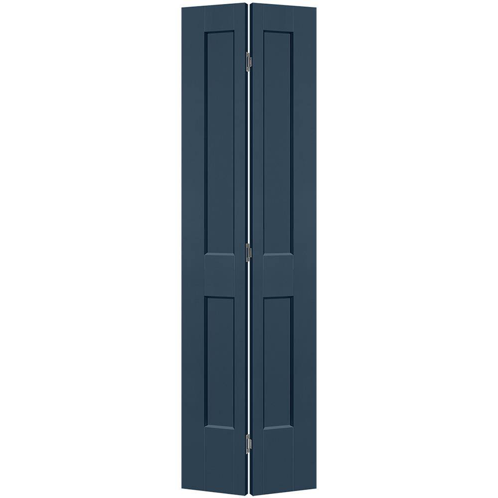 Masonite 24 in. x 80 in. 2-Panel Logan Hollow Core Night Tide Molded ...