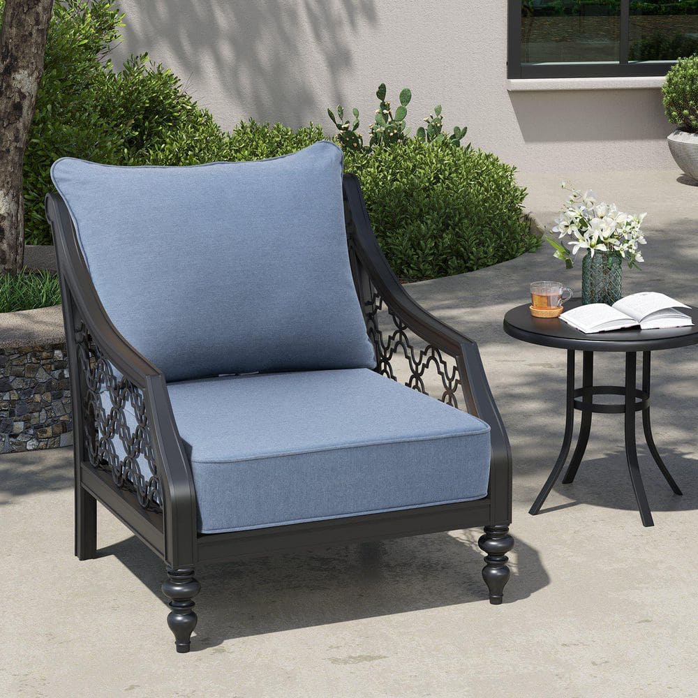 Reviews for Crestlive Products 24 in. x 24 in. Sunbrella Outdoor Couch ...