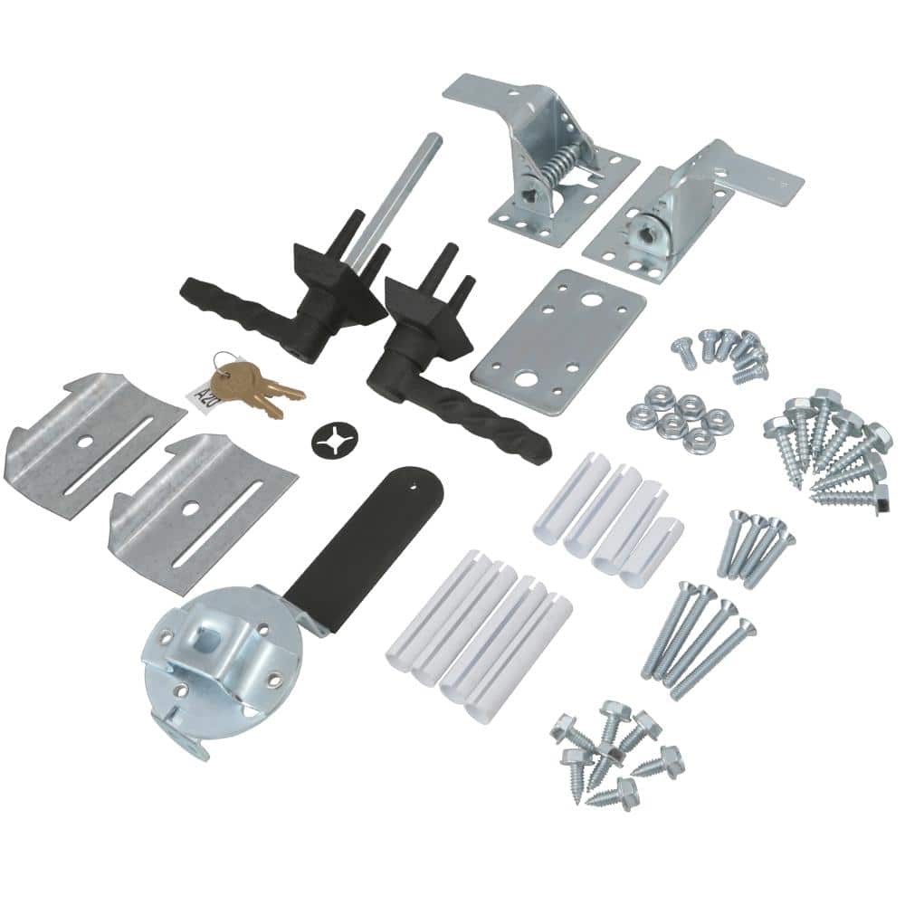 Clopay Decorative Twisted L Lock Set for Overhead Garage Doors 0125212 ...