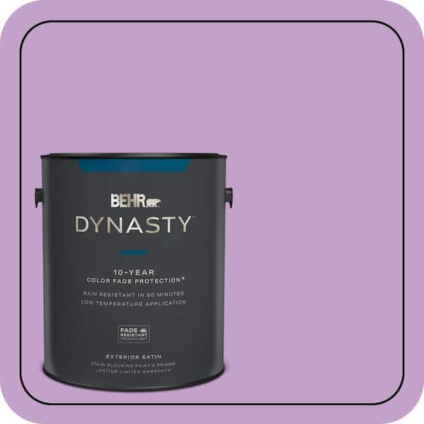 BEHR DYNASTY 1 gal. #P100-4 Lovers Knot Satin Enamel Exterior Stain ...