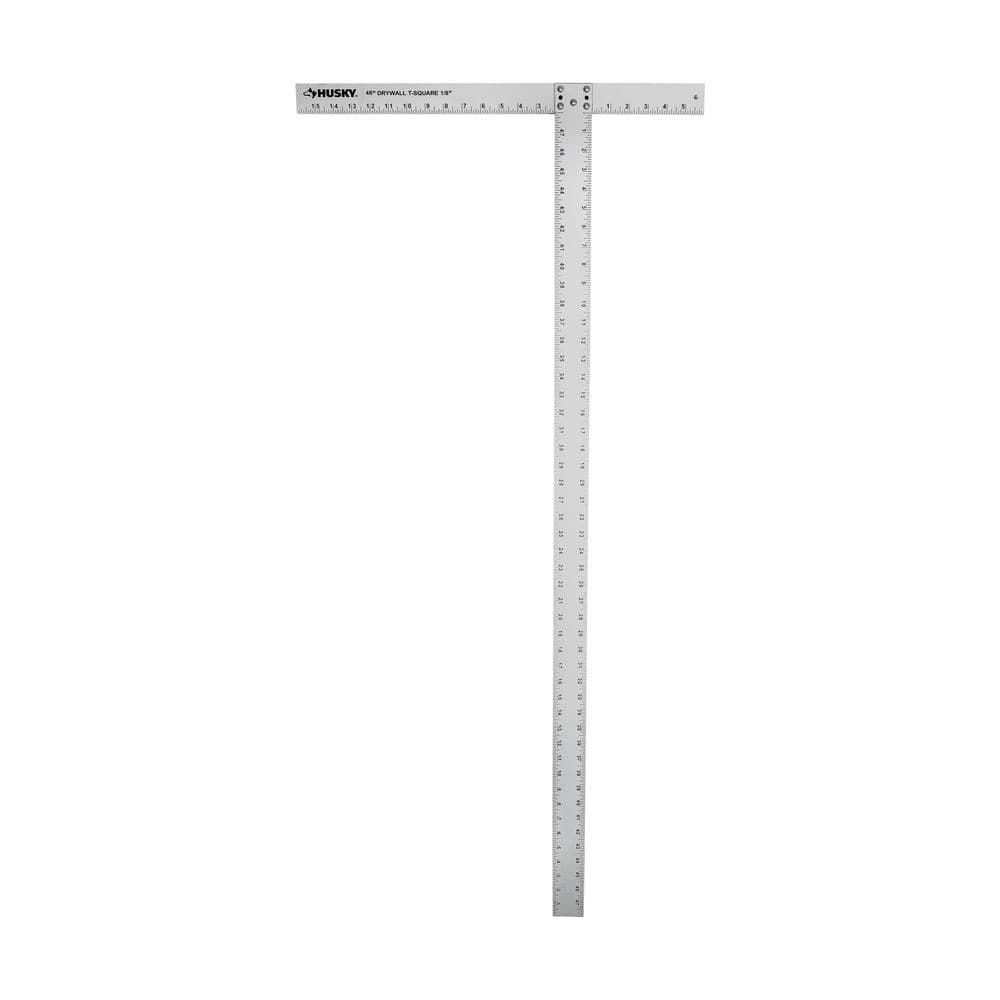 Husky 22 in. x 48 in. Fixed T-Square 99243 - The Home Depot