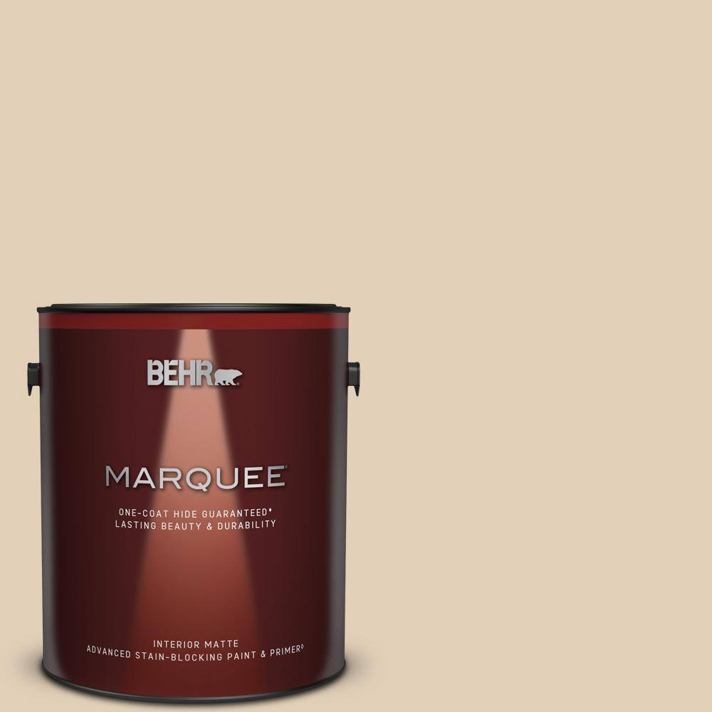 BEHR MARQUEE 1 gal. #PWN-66 Toasted Cashew Matte Interior Paint ...