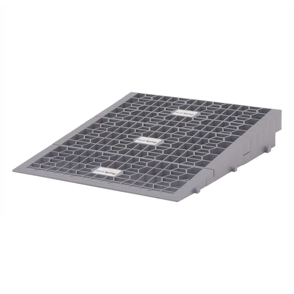 SILVER SPRING 16 in. W Plastic Multi-Height Threshold Ramp Add-On-800 ...