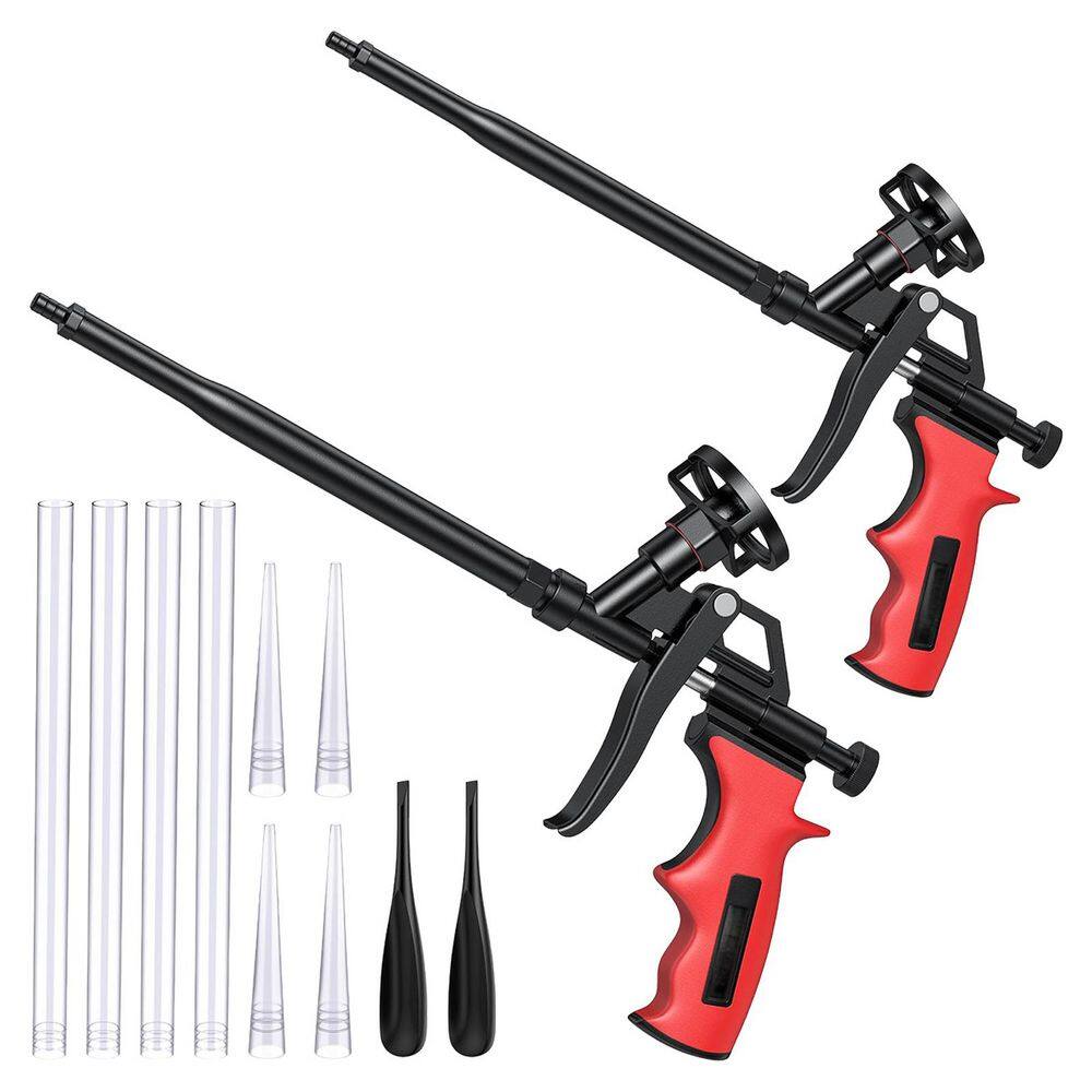 High Thrust Caulk Gun Foam Gun, 2 Pack Upgrade Foam Gun for Filling ...