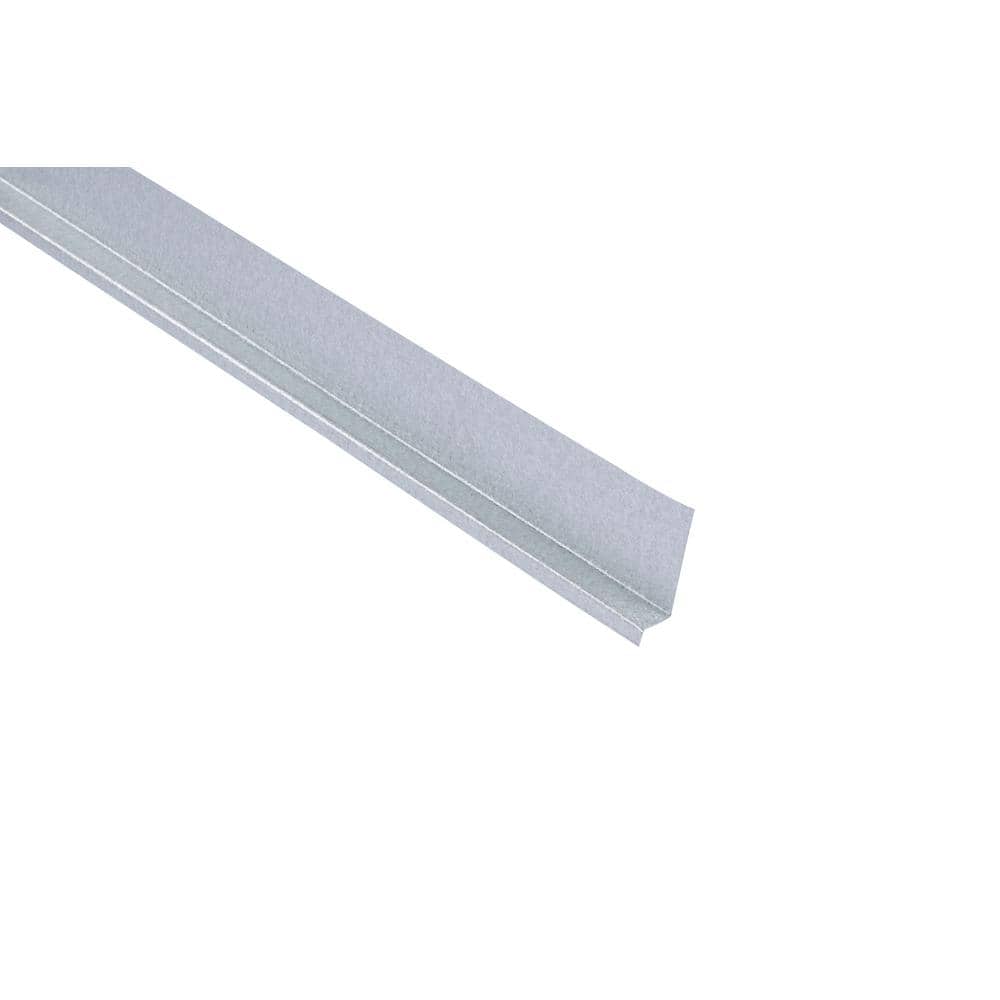 Gibraltar Building Products 5/8 in. x 10 ft. 26-Gauge Galvalume Steel Z ...