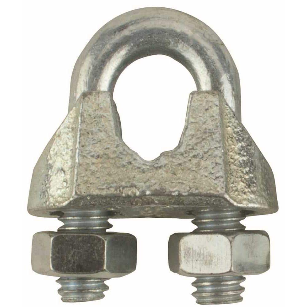 Crown Bolt 3/8 in. Wire Rope Clip (2-Pack) 55314 - The Home Depot