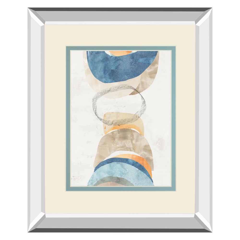 Classy Art 1 Piece Framed Graphic Print Abstract Art Print 40 in. x 34 ...