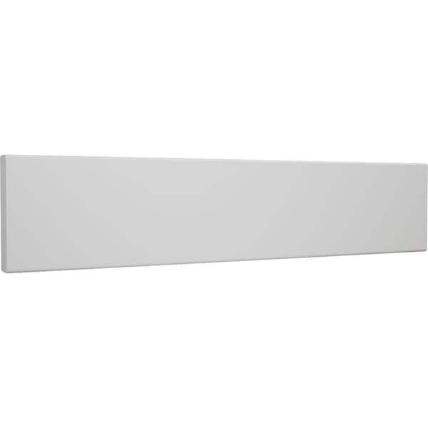 Royal Mouldings Craftsman 9971 3/8 in. x 1-1/2 in. x 96 in. PVC Flat ...