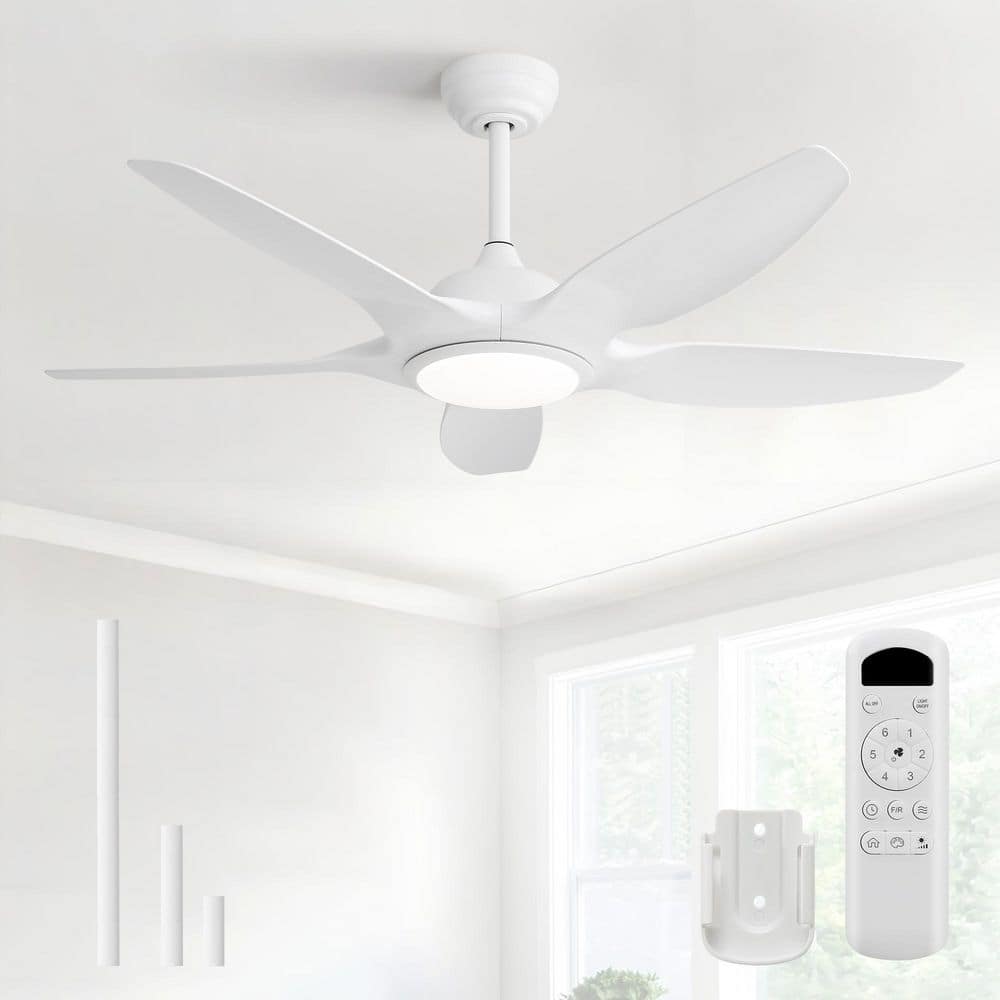 CACI Mall 48 in. Indoor/Outdoor Standard Downrod Mount Integrated LED ...