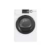 GE 4.3 cu. ft. Vented Front Load Stackable Electric Dryer in White ...