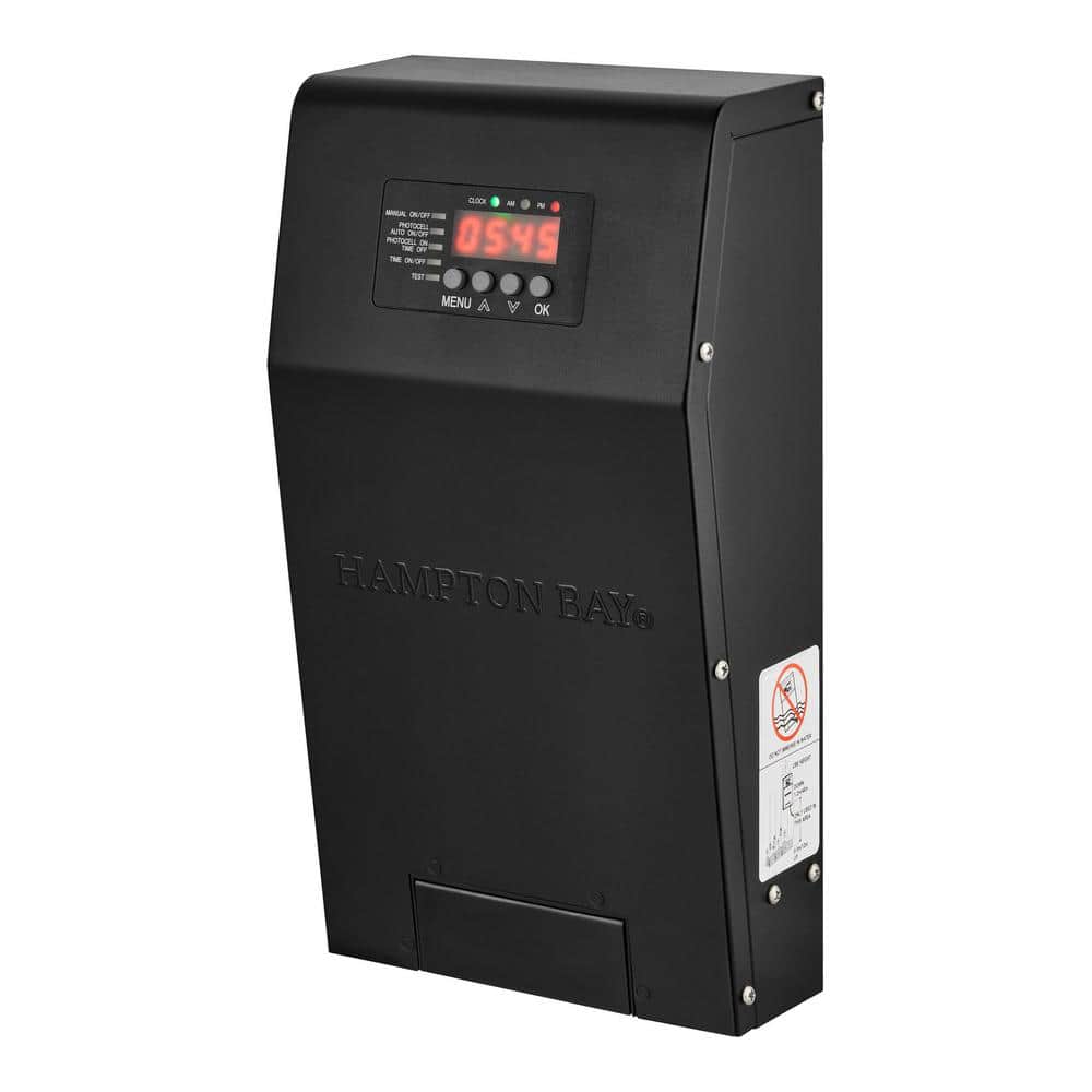 Reviews for Hampton Bay Low Voltage 600-Watt Metal Housing Landscape ...