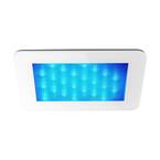 Mr. Steam Recessed LED Light in Satin Aluminum LEDLITE-AS