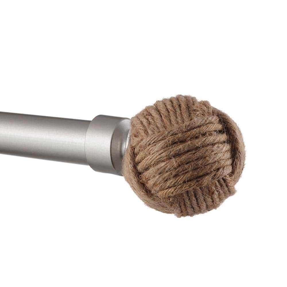 EXCLUSIVE HOME Rope Knot 36 in. - 72 in. Adjustable 1 in. Single ...